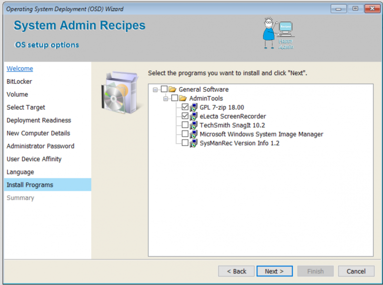 Including optional applications into the UDI Wizard – Step by Step ...