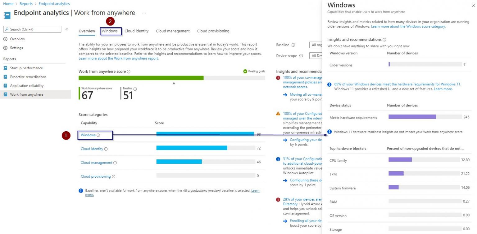 Custom report to display Windows 11 readiness information in MECM ...