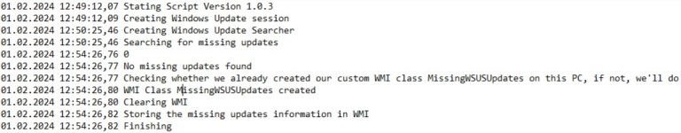 Using Wsusscn2cab To Find Missing Wsus Updates And Extending The Configmgr Inventory With The