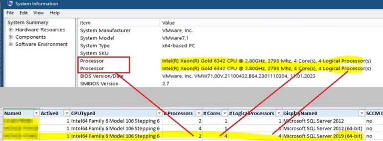 Pocket Guide to providing processor, core and logical processor information from ConfigMgr ...